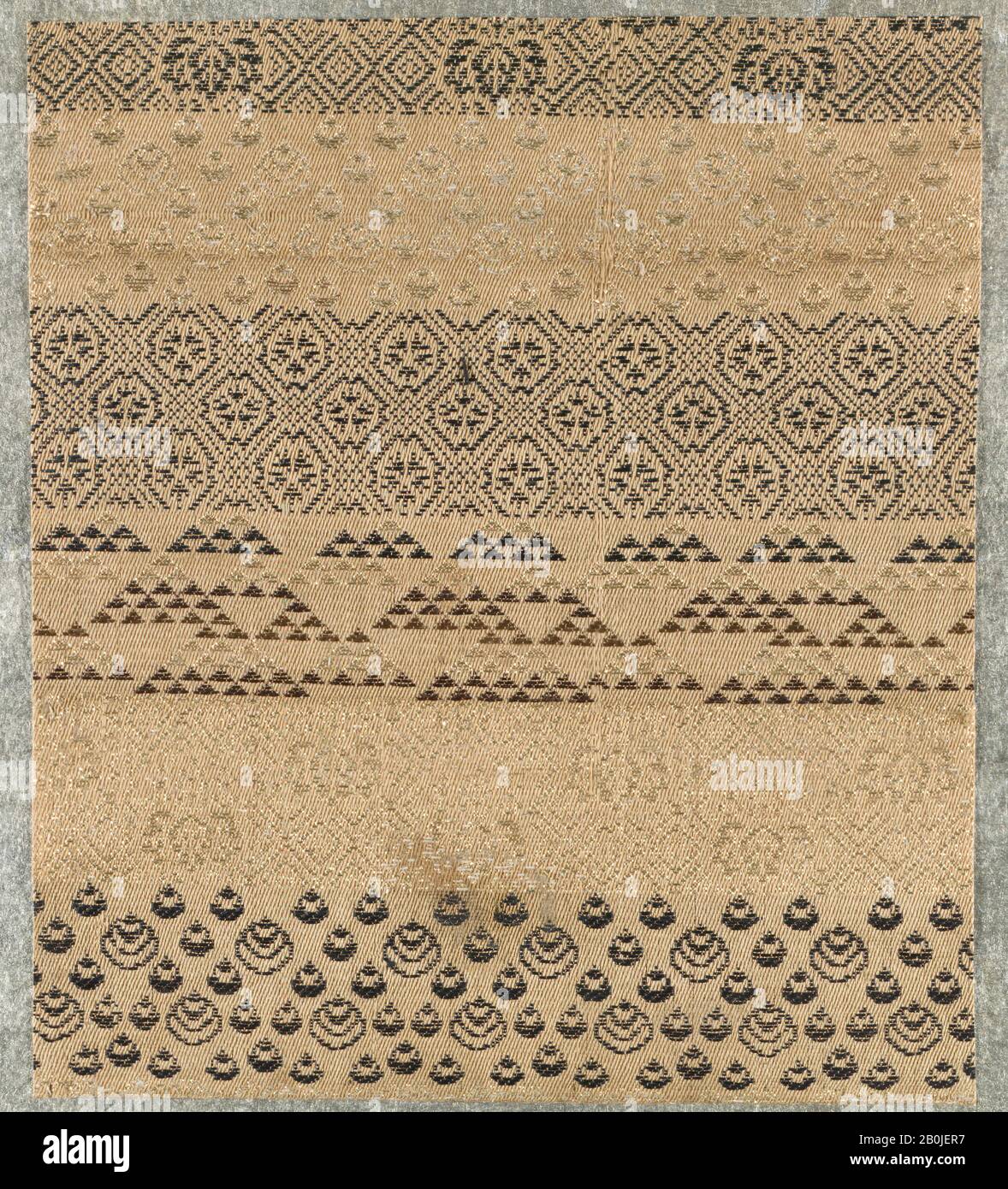 Piece, Japan, Edo period (1615–1868), Date 18th century, Japan, Silk ...