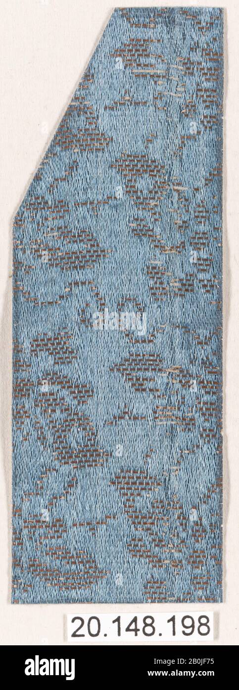 Piece, Japan, Edo period (1615–1868), Date 18th century, Japan, Silk ...