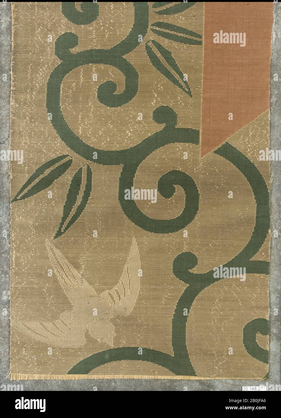 Piece, Japan, Edo period (1615–1868), Date 18th century, Japan, Silk ...