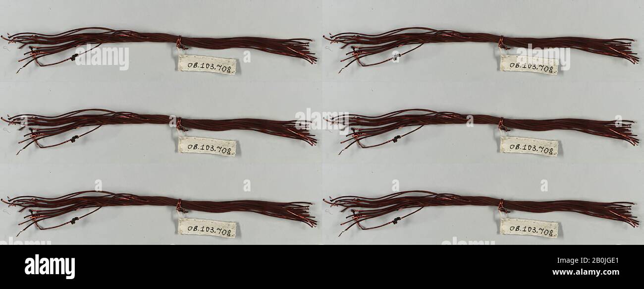 Tinsel and metal thread, French, 17th–18th century, French, Metal ...