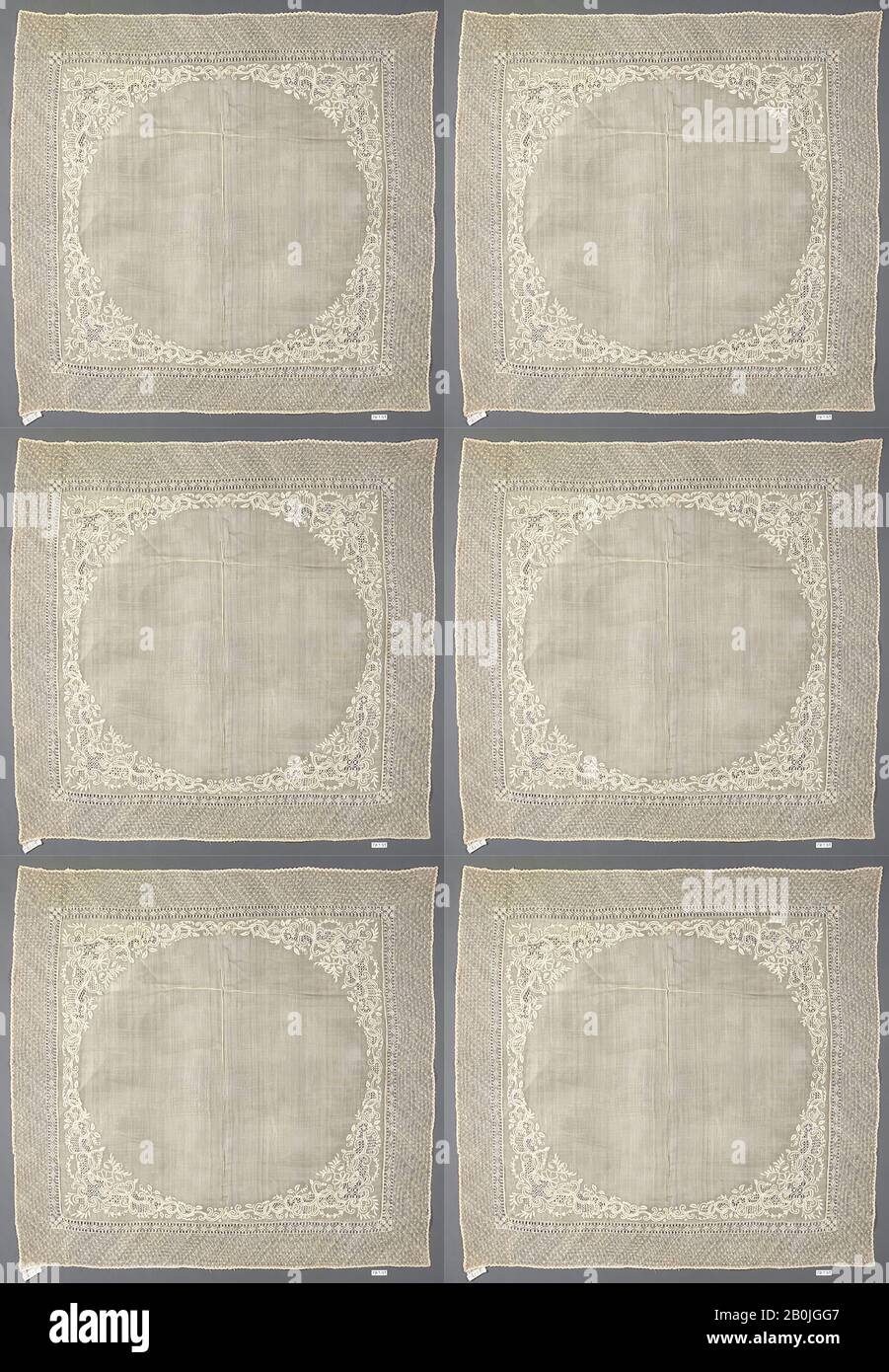 Handkerchief, Philippine, Manila, 19th century, Philippine, Manila ...