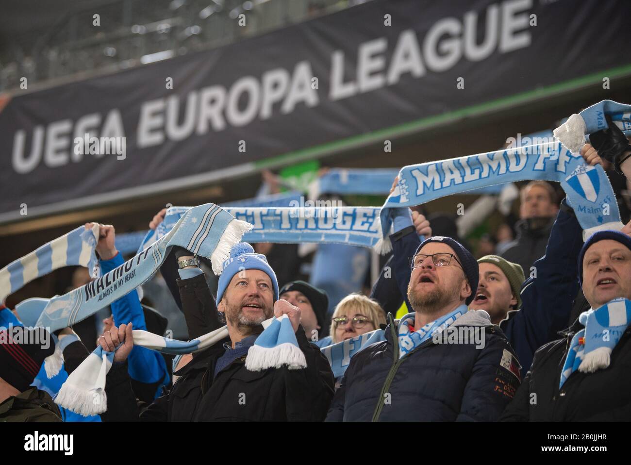 Malmo football fans hi-res stock photography and images - Alamy