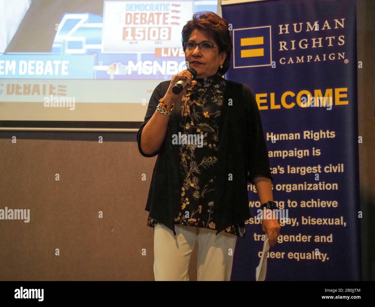 Las Vegas, Nevada, USA. 19th Feb, 2020. Janet Murgu'a, President of ...