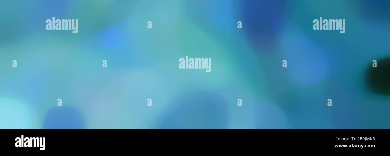 smooth landscape format background bokeh graphic with steel blue, sky ...