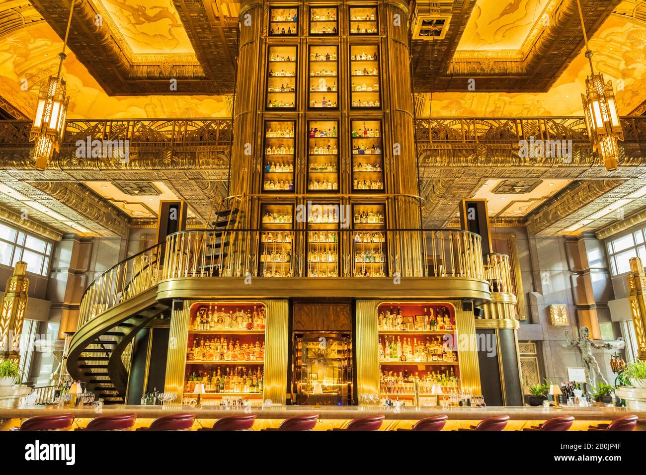 The Atlas Bar interior, Singapore, Singapore Stock Photo - Alamy