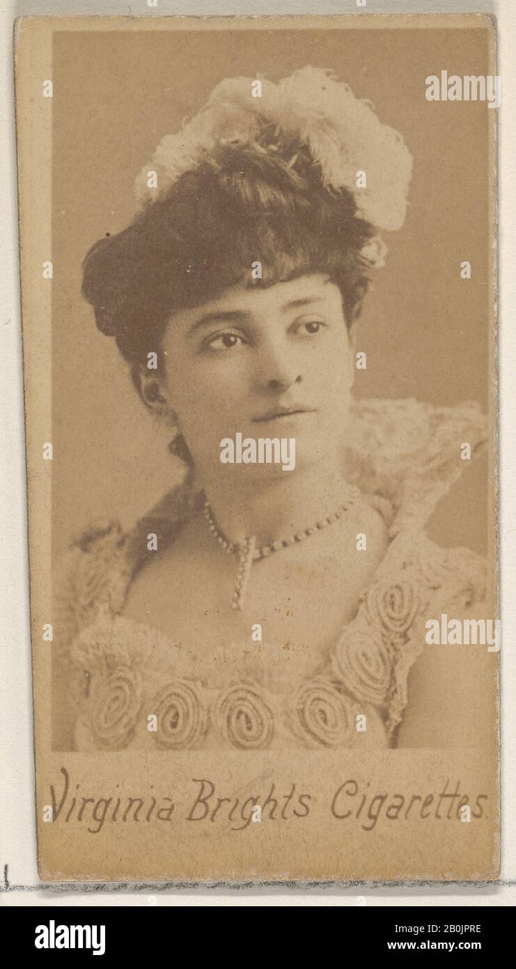 Issued by Allen & Ginter, From the Actors and Actresses series (N45 ...