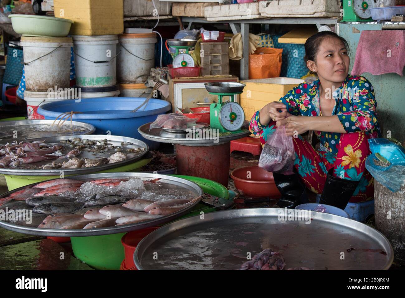 Woman monger hi-res stock photography and images - Alamy