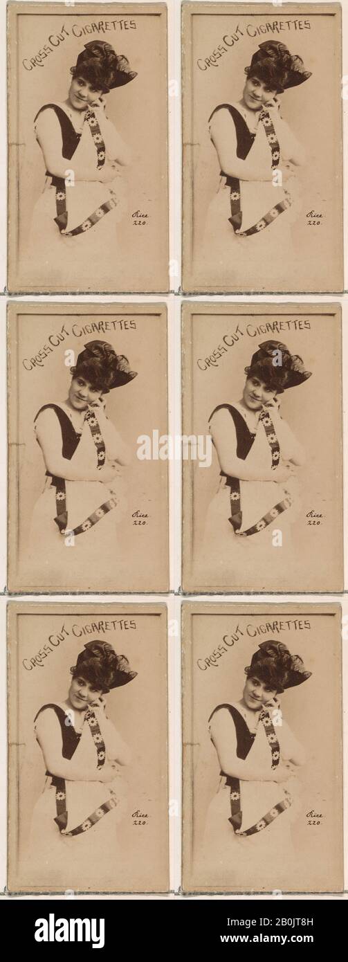 Issued by W. Duke, Sons & Co., Card Number 220, Fanny Rice, from the ...