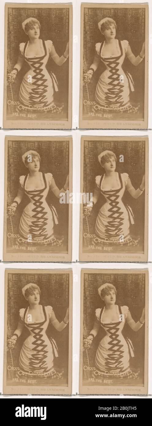 Issued by W. Duke, Sons & Co., Maud Branscomb, from the Actors and ...
