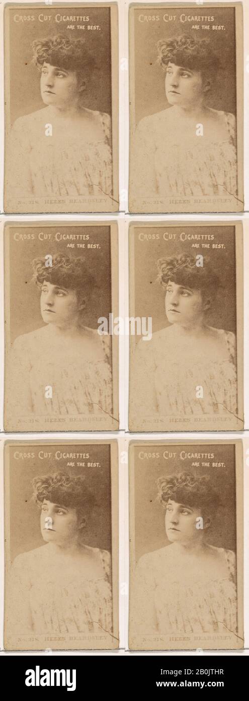 Issued by W. Duke, Sons & Co., Card Number 218, Helen Beardsley, from ...
