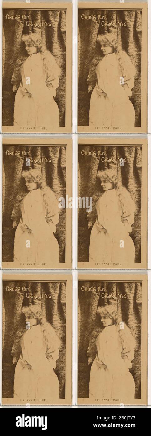 Issued by W. Duke, Sons & Co., Card Number 117, Annie Robe, from the ...