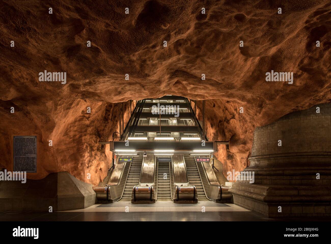 Oslo underground metro Stock Photo - Alamy