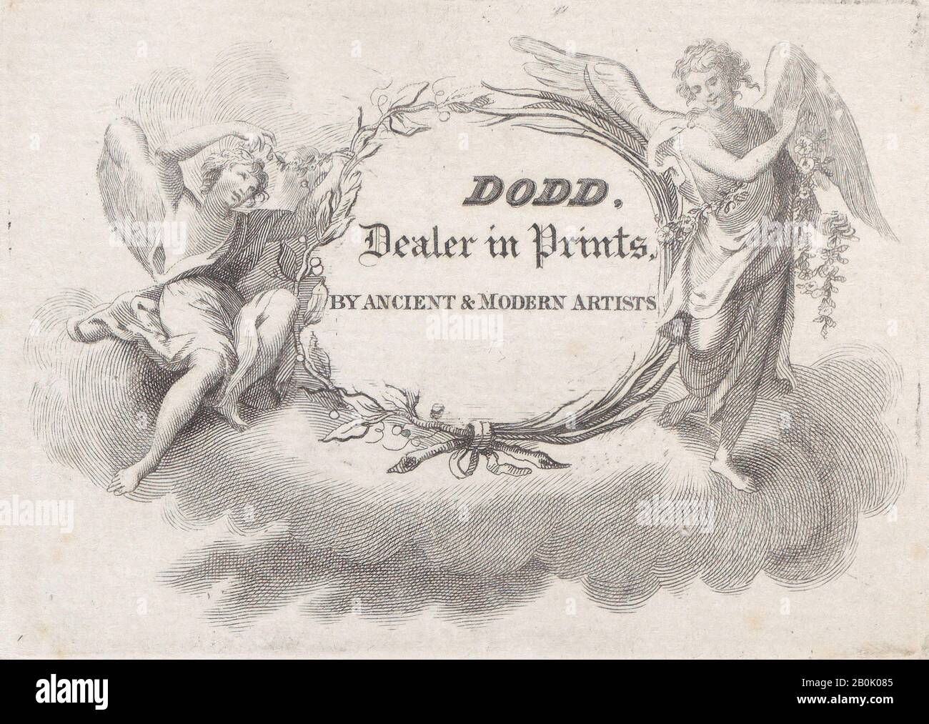 Anonymous, British, 19th century, Trade Card for Dodd, Dealer ...