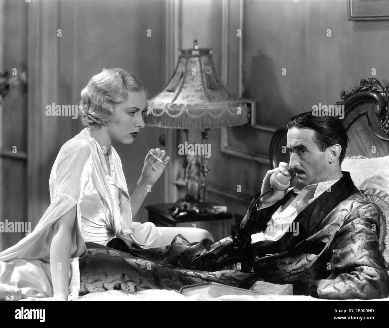 KAREN MORLEY and OSGOOD PERKINS in SCARFACE 1932 directors HOWARD HAWKS ...