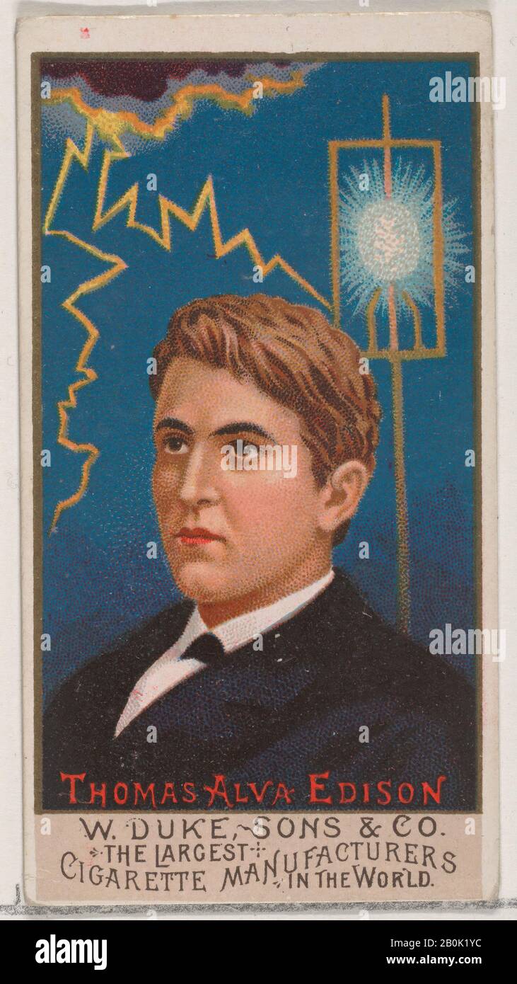 Alva edison hi-res stock photography and images - Alamy