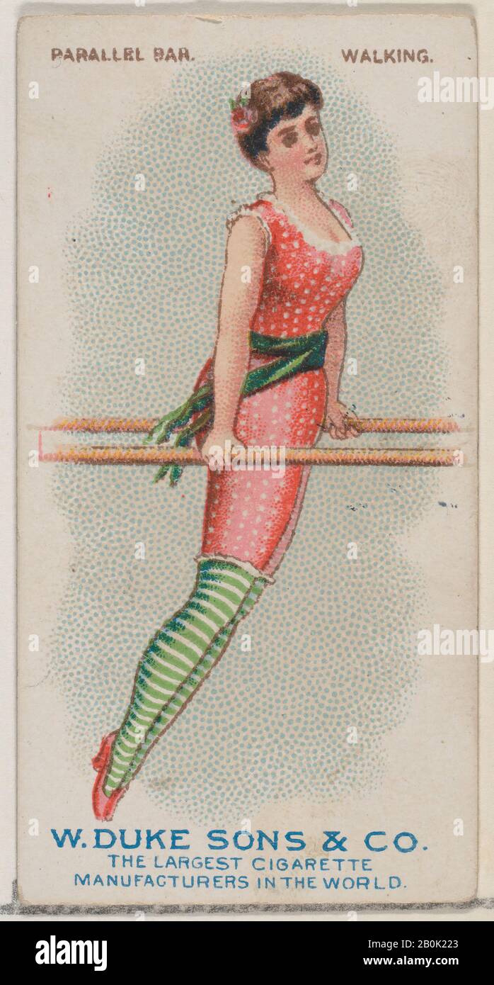 Issued by W. Duke, Sons & Co., Parallel Bar, Walking, from the ...