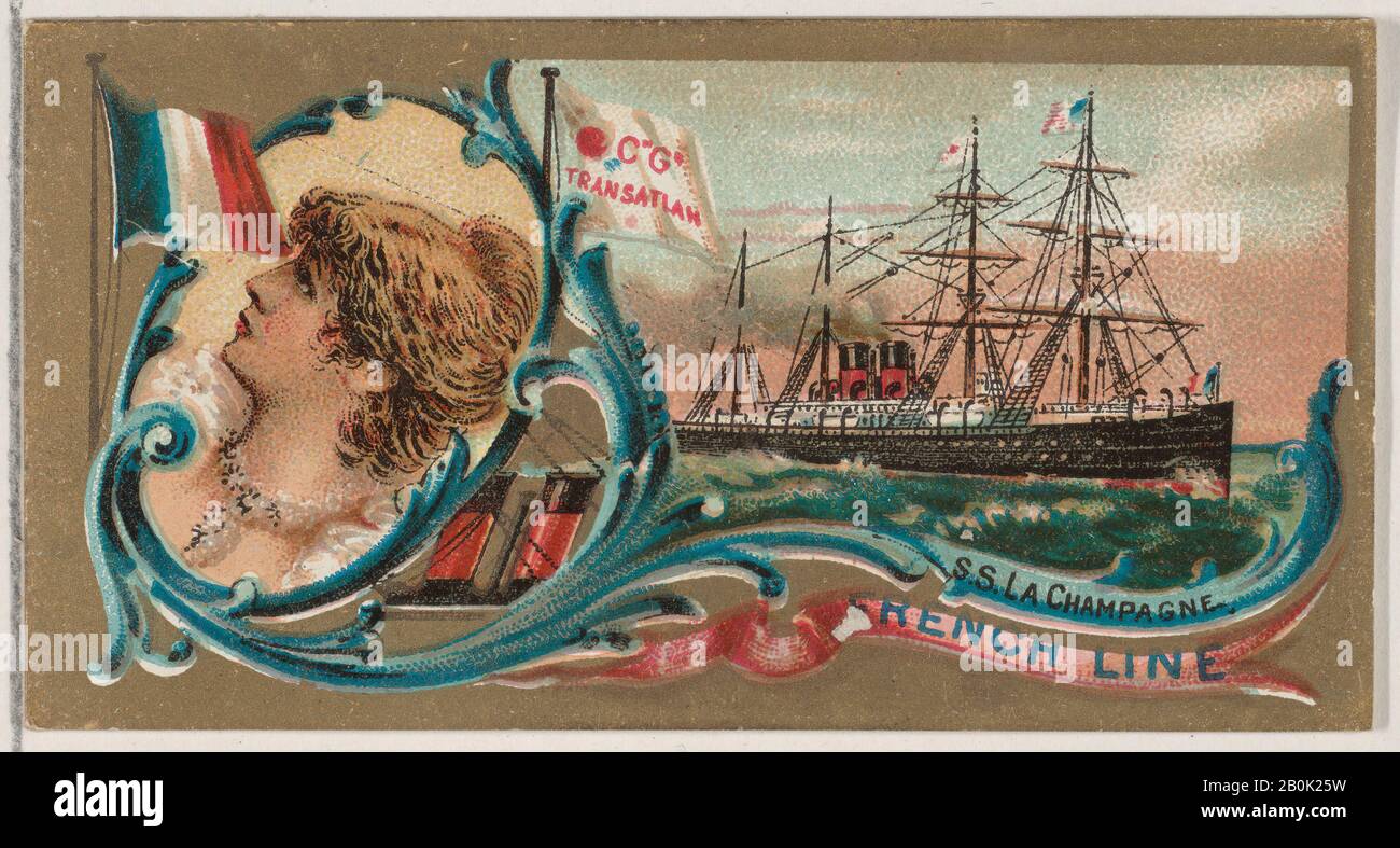 Steamship la champagne hi-res stock photography and images - Alamy