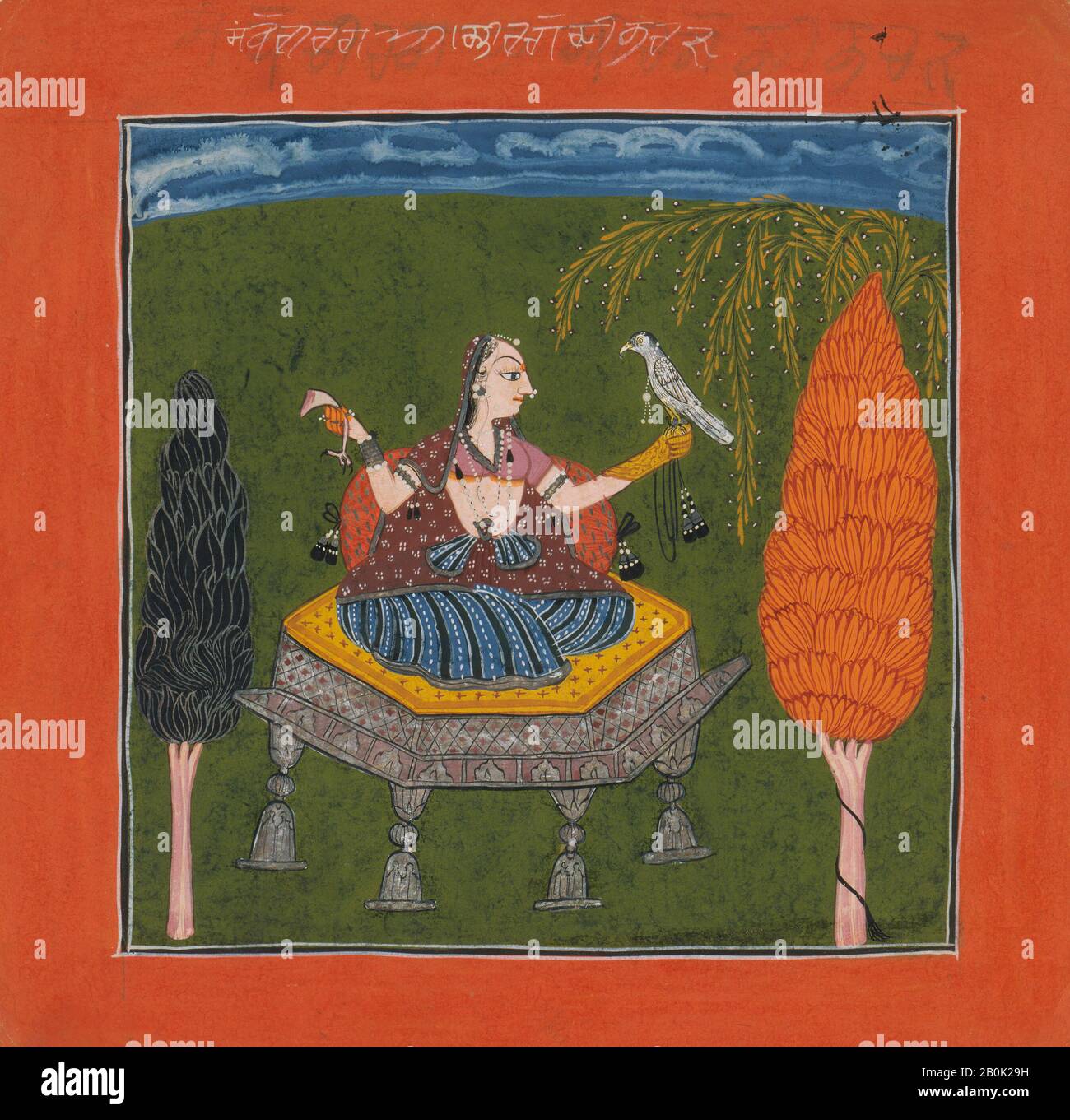 Basohli paintings hi-res stock photography and images - Alamy