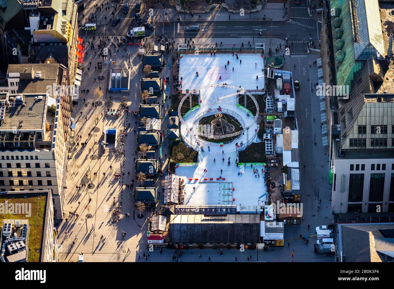 Ice Rink Birds Eye View High Resolution Stock Photography and Images ...