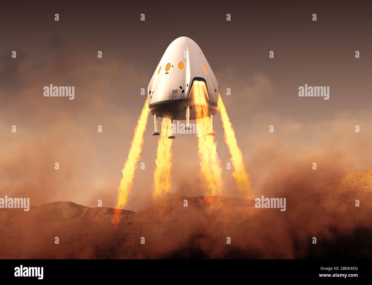Space x starship spacecraft hi-res stock photography and images - Alamy