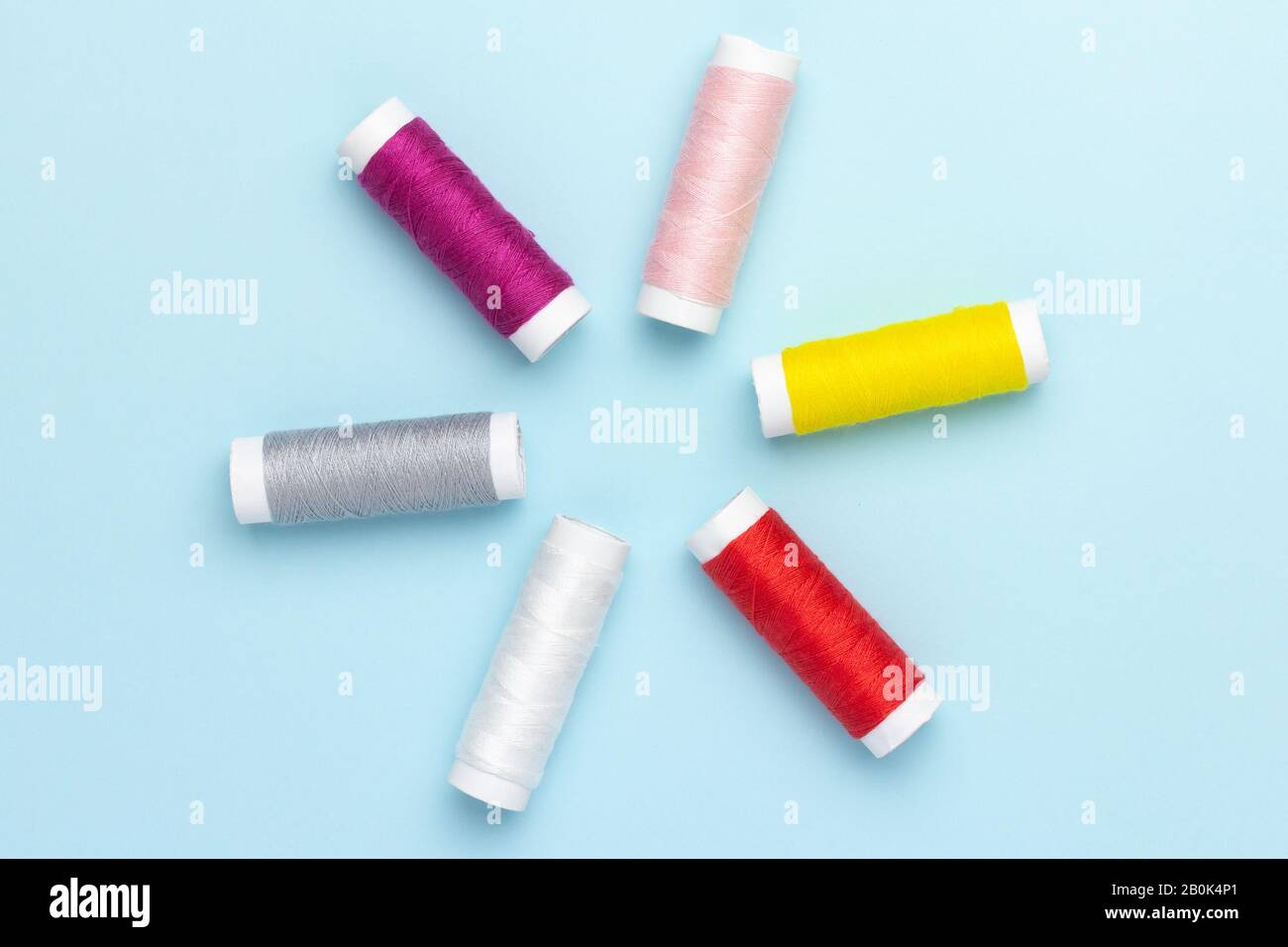 Blue and yellow threads hi-res stock photography and images - Alamy