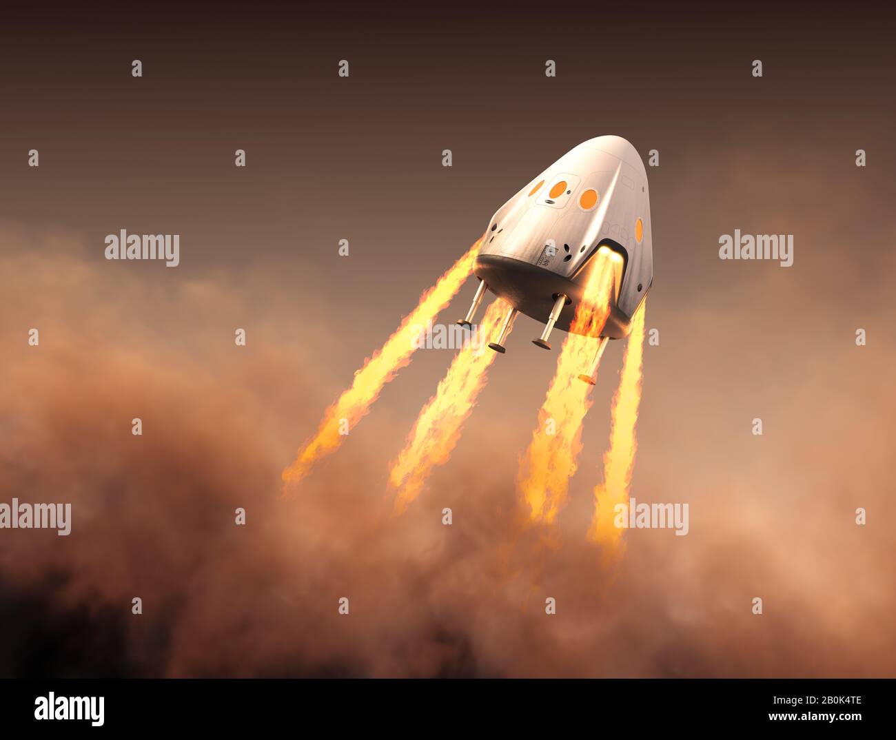 Space capsule desert hi-res stock photography and images - Alamy