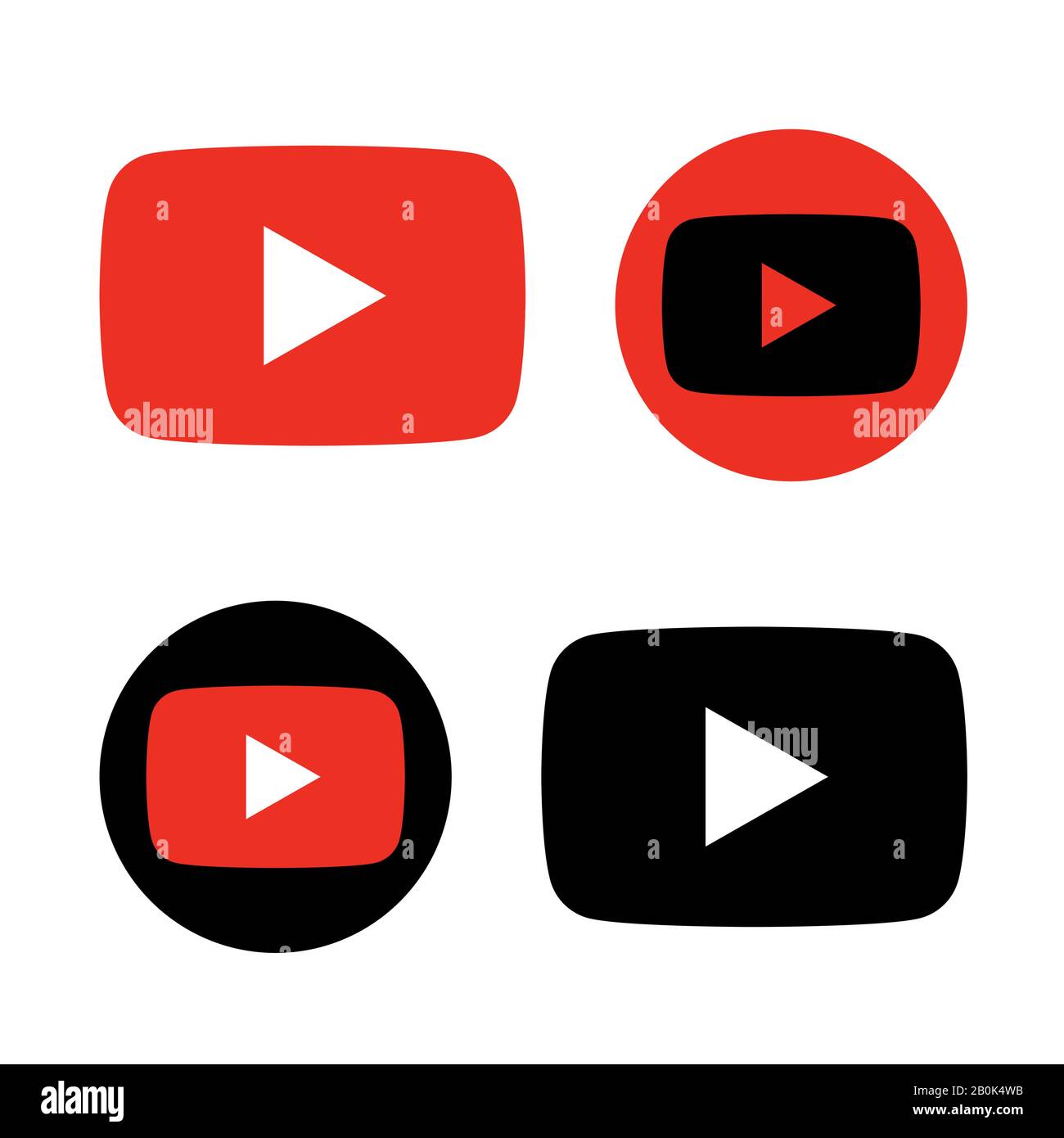 Live stream icon play Cut Out Stock Images & Pictures - Alamy