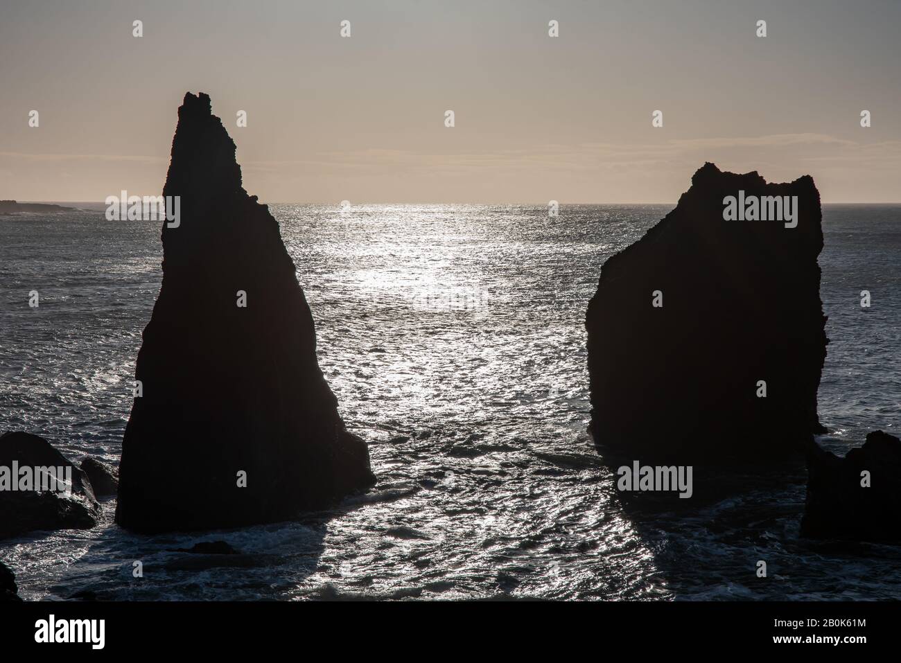 Big black rocks on the peninsula Reykjanes in Iceland Stock Photo - Alamy