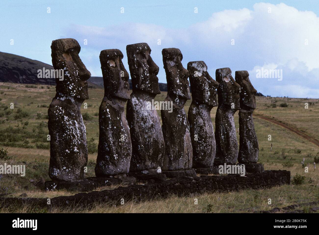 Easter island moai statues hi-res stock photography and images - Alamy