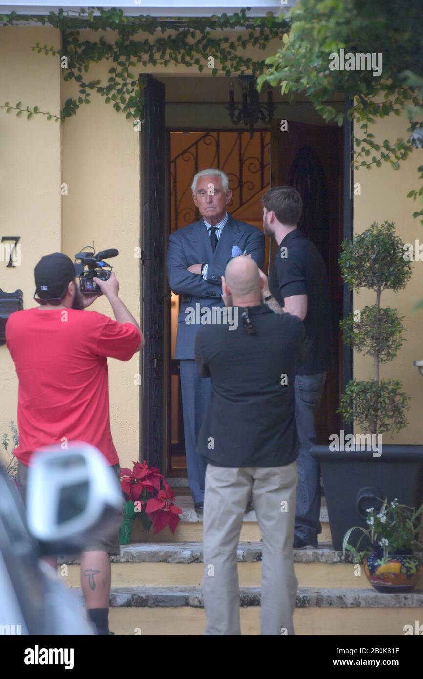 FORT LAUDERDALE, FL - JANUARY 27: Trump ally Roger Stone Whom Robert ...