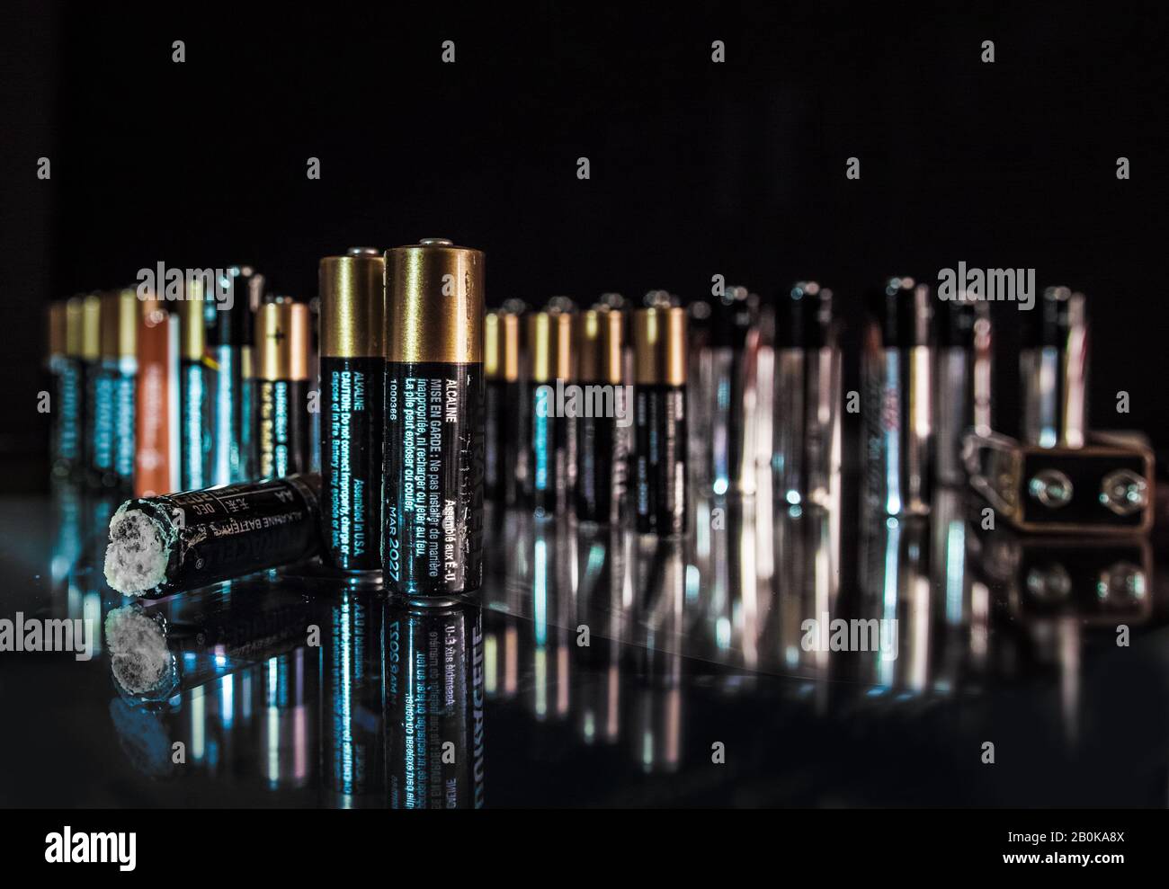 Corroded batteries hi-res stock photography and images - Alamy