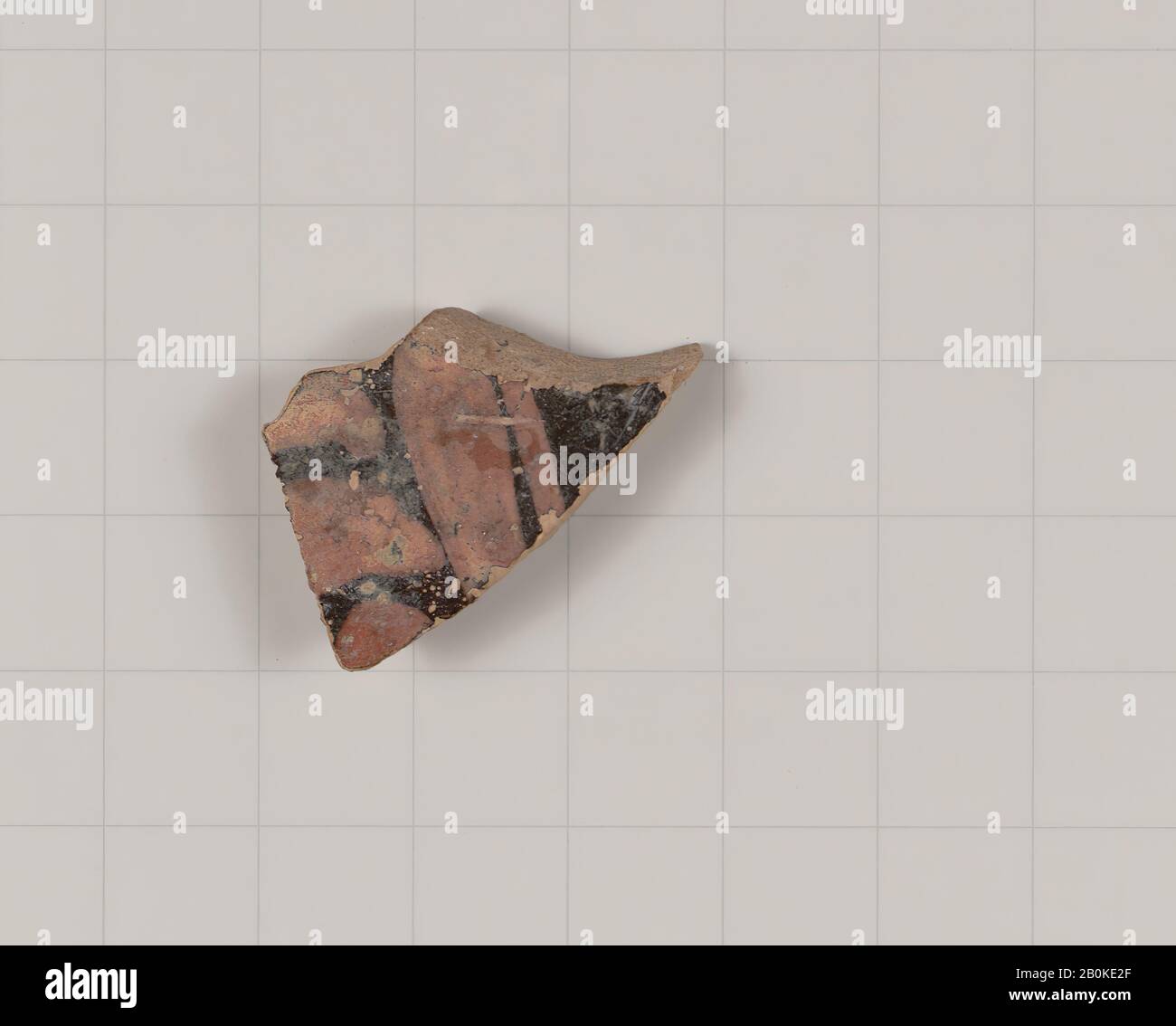 Terracotta fragment of a kylix (drinking cup), Etruscan, Classical ...