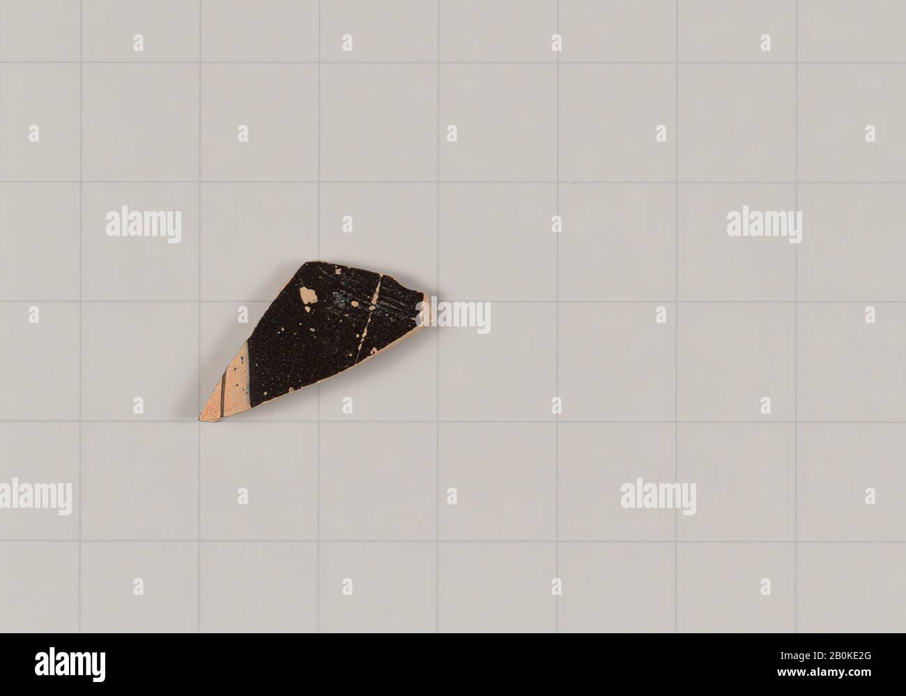 Terracotta fragment of a kylix (drinking cup), Etruscan, Classical ...