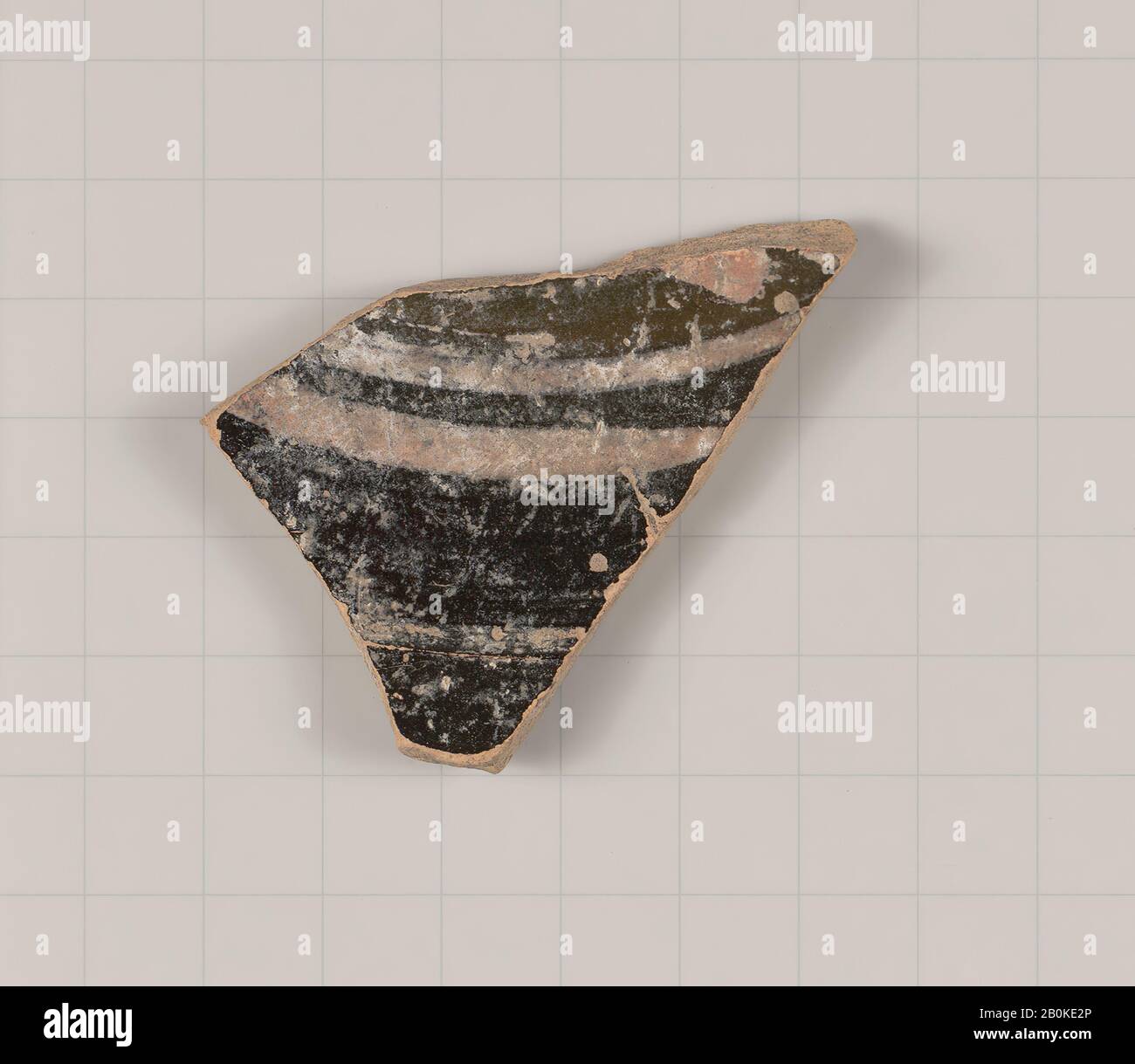 Terracotta fragment of a kylix (drinking cup)?, Etruscan, Classical ...