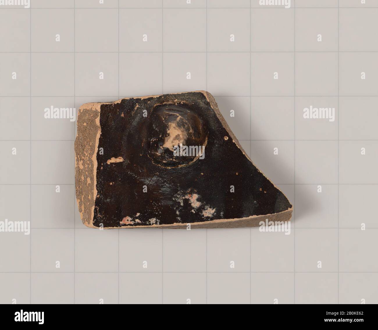 Terracotta fragment of a closed shape, Etruscan, Classical, Date late ...