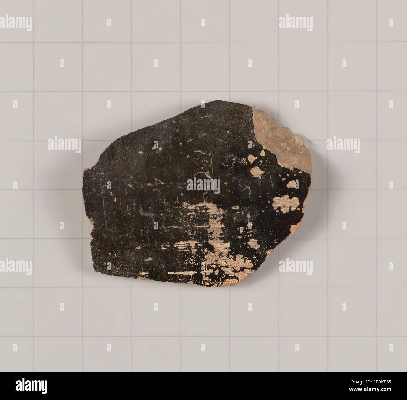 Terracotta fragment of a closed shape, Etruscan, Archaic/Classical ...