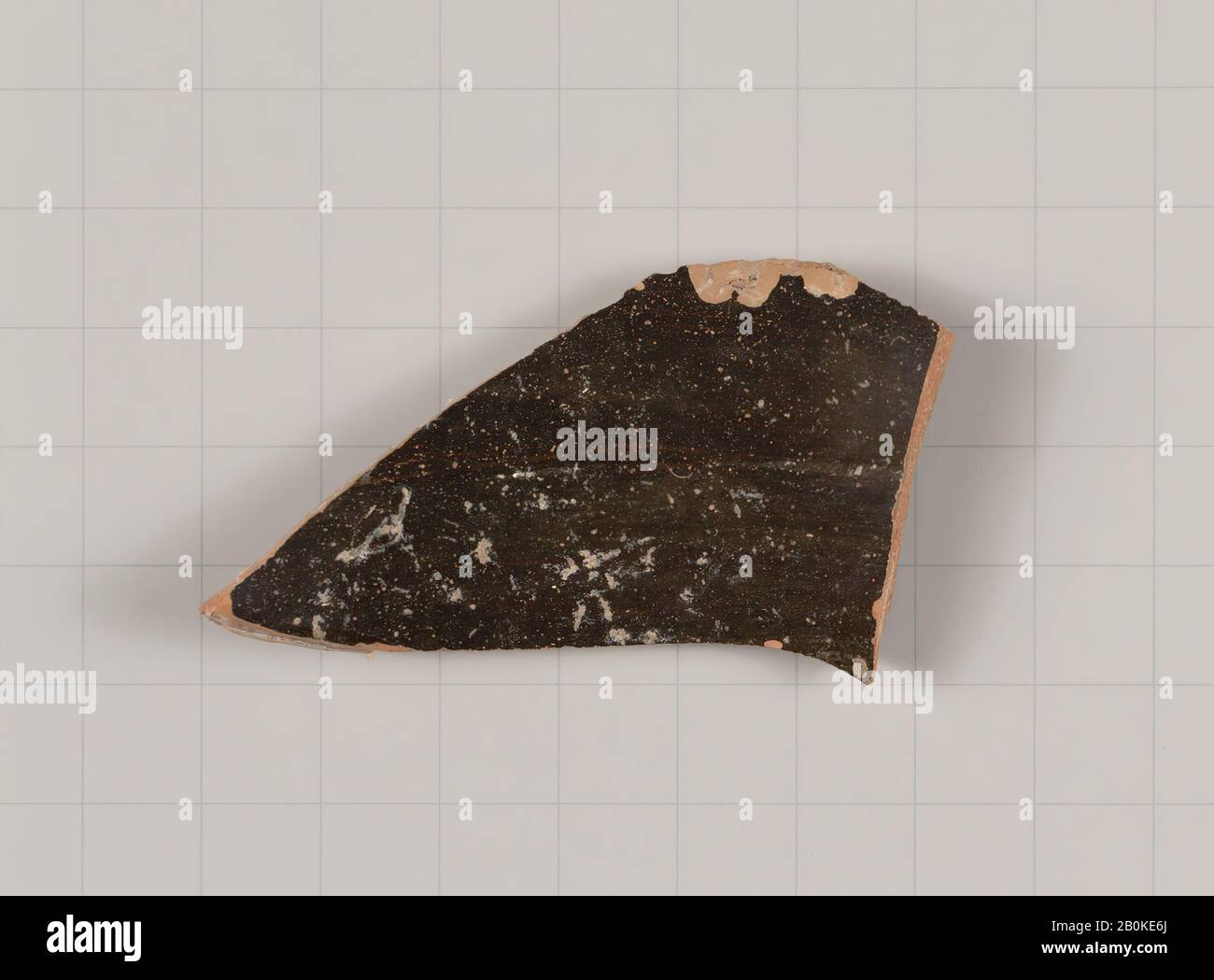 Terracotta fragment from an undetermined shape, Etruscan, Archaic ...