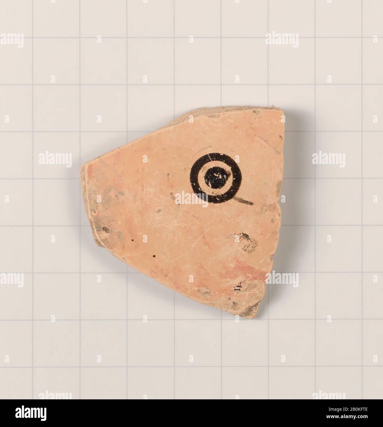 Terracotta fragment of an open shape, Greek, Attic, Archaic/Classical ...