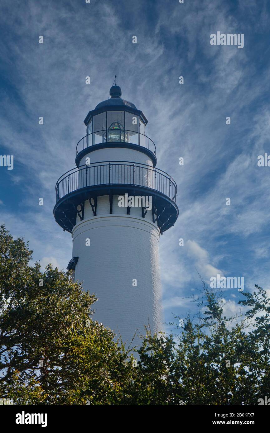 Tall brick lighthouse tower hi-res stock photography and images - Alamy