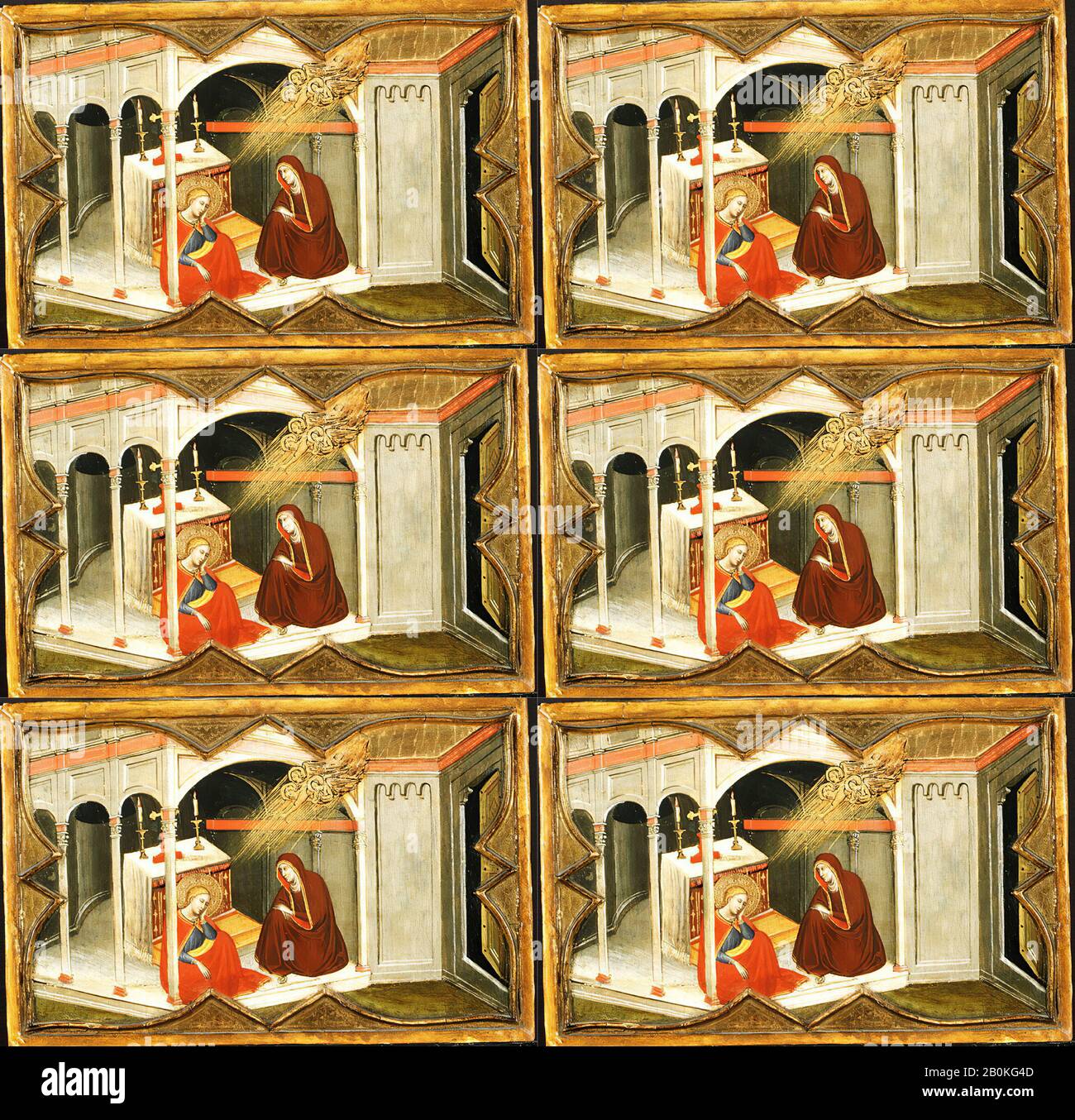Saint lucy giving alms hi-res stock photography and images - Alamy