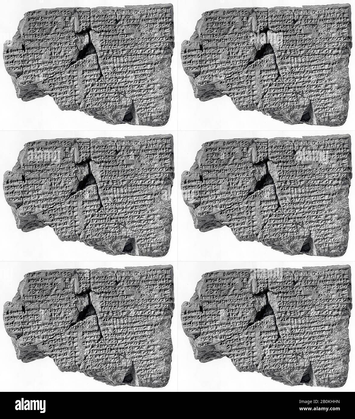 Clay tablet from mesopotamia Cut Out Stock Images & Pictures - Alamy