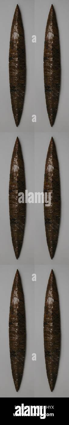 Flint Blade, Mexico (?), before 16th century, Mexico (?), Mesoamerica ...