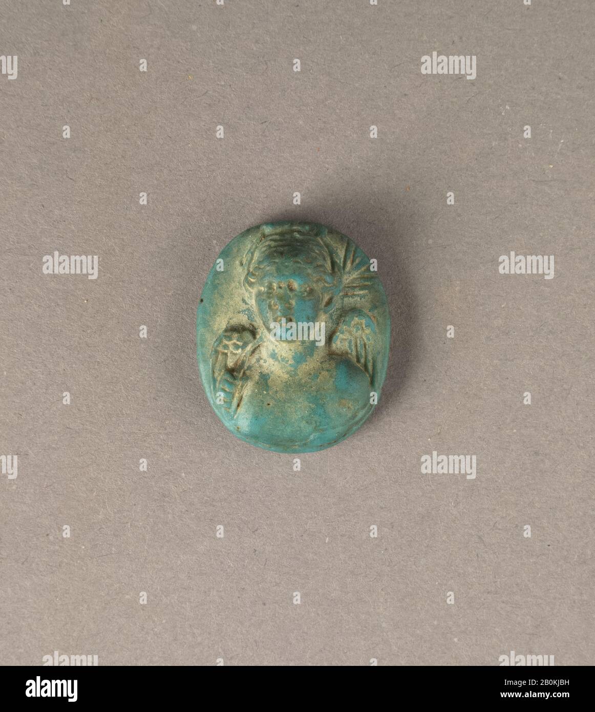 Glass medallion with winged Victory, Roman, Imperial, Date 1st century ...
