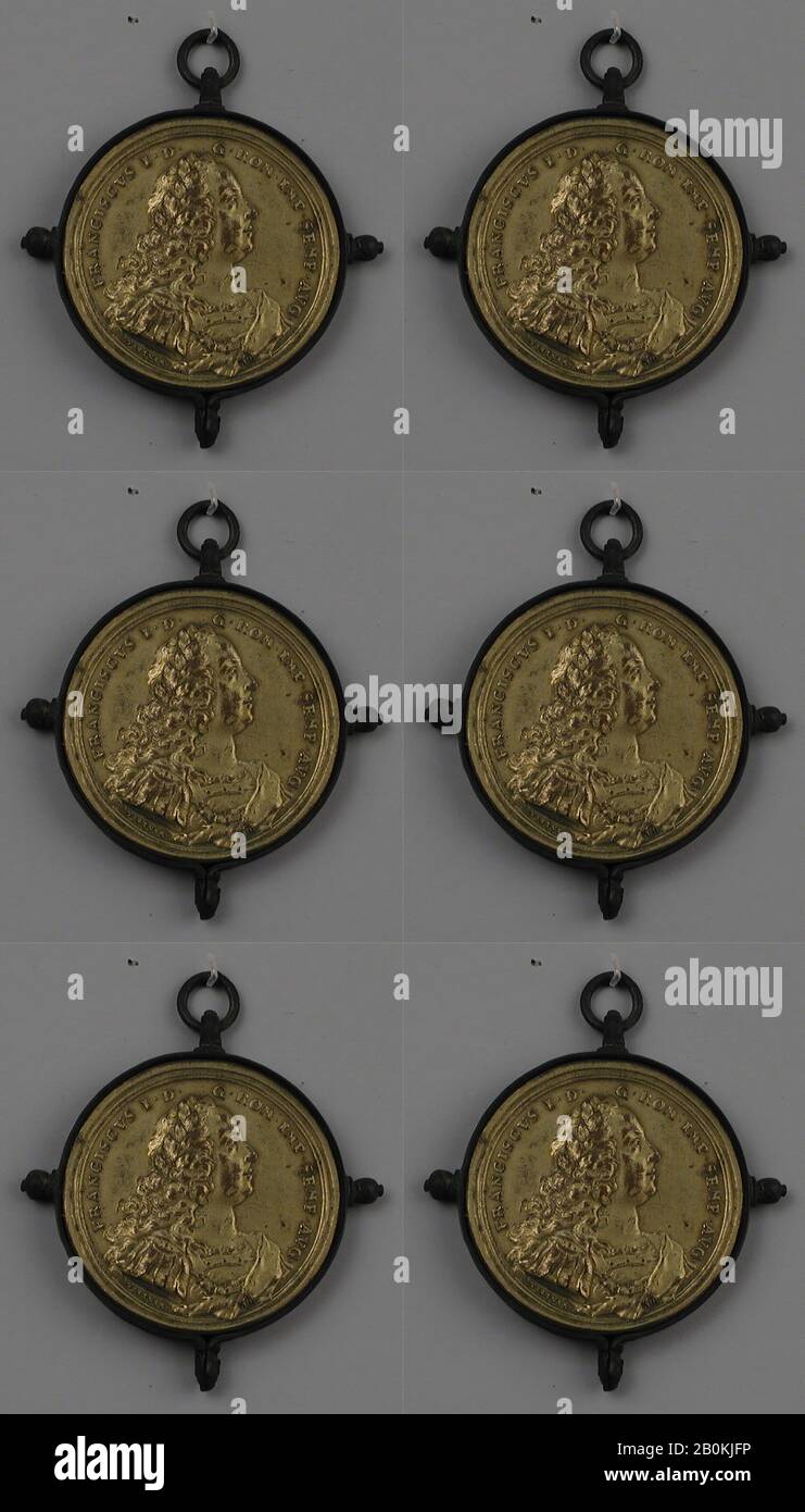 Medalist: Georg Wilhelm Vestner, Francis I, German, Medalist: Georg ...