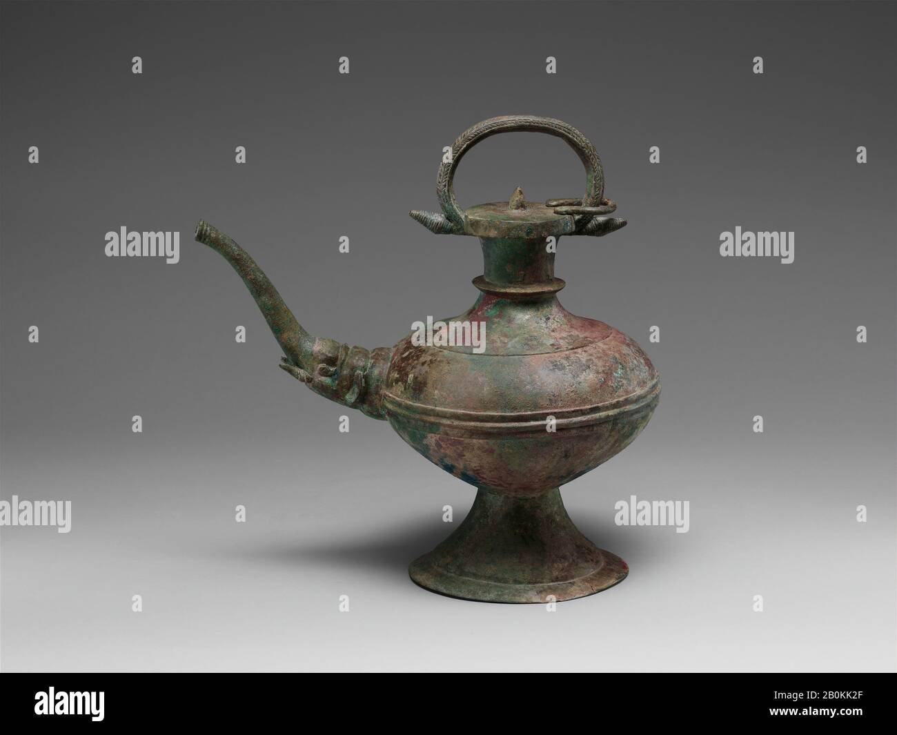 Ewer with Elephant-Headed Spout, Vietnam, period of Chinese Han ...