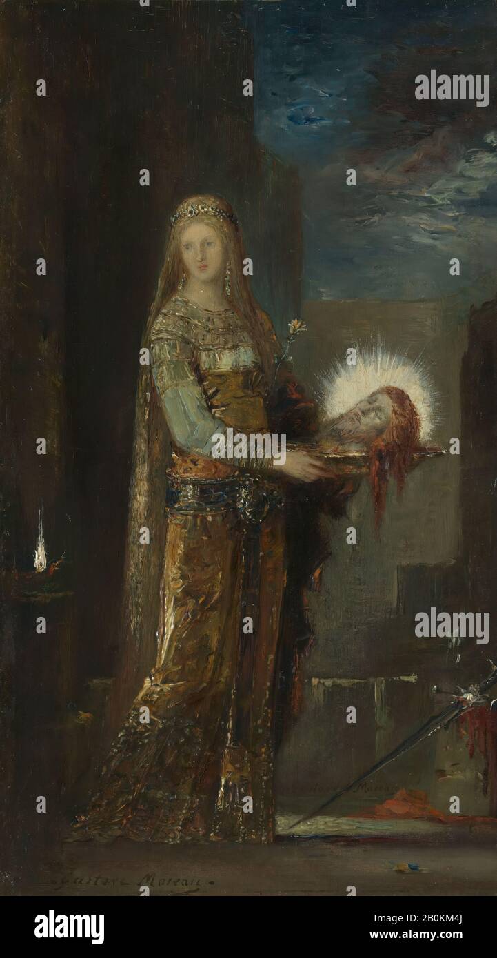 Gustave Moreau, Salome with the Head of John the Baptist, Gustave ...