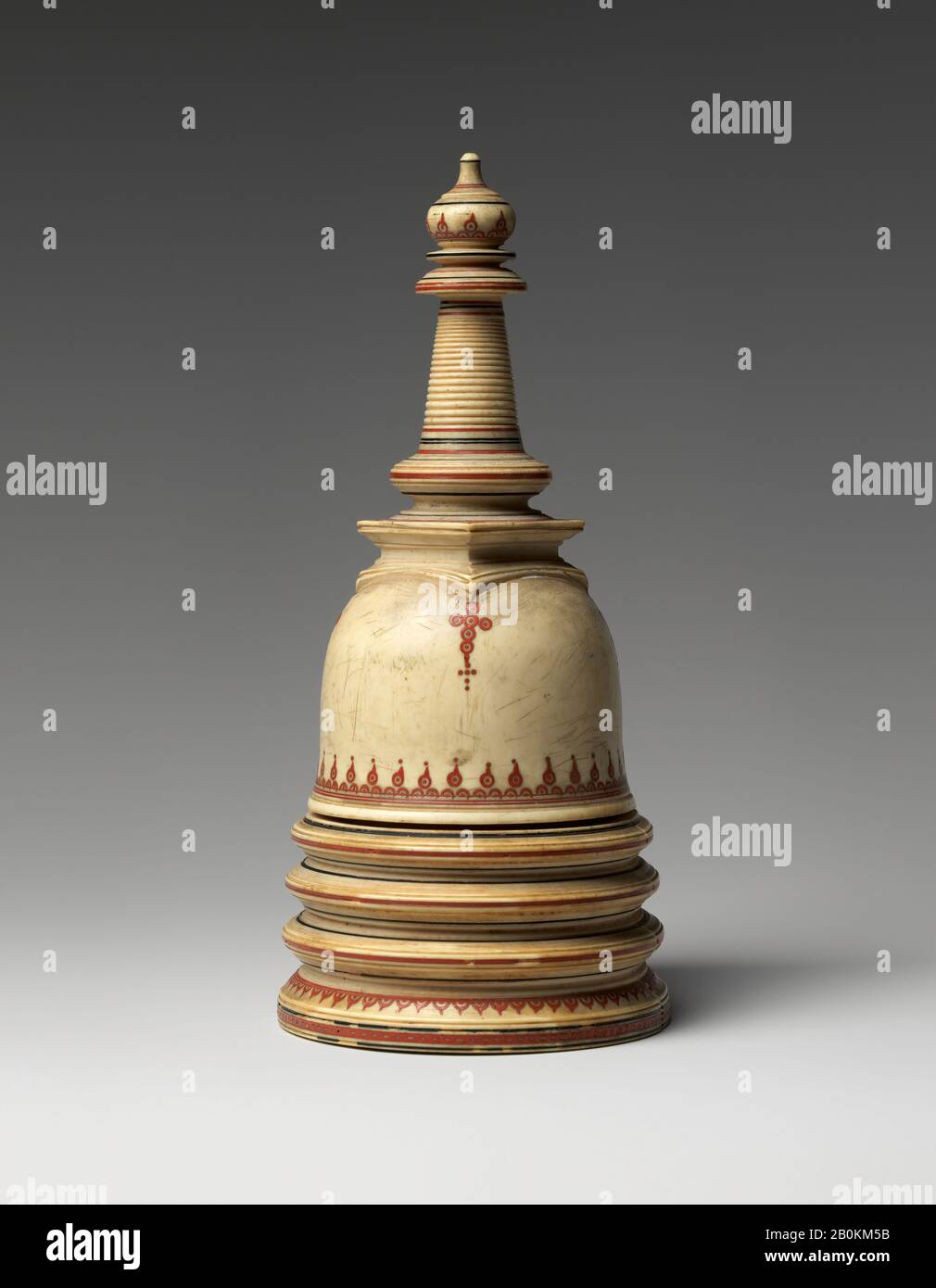 Reliquary in the Shape of a Stupa, Sri Lanka (Kandy district), Kandyan ...