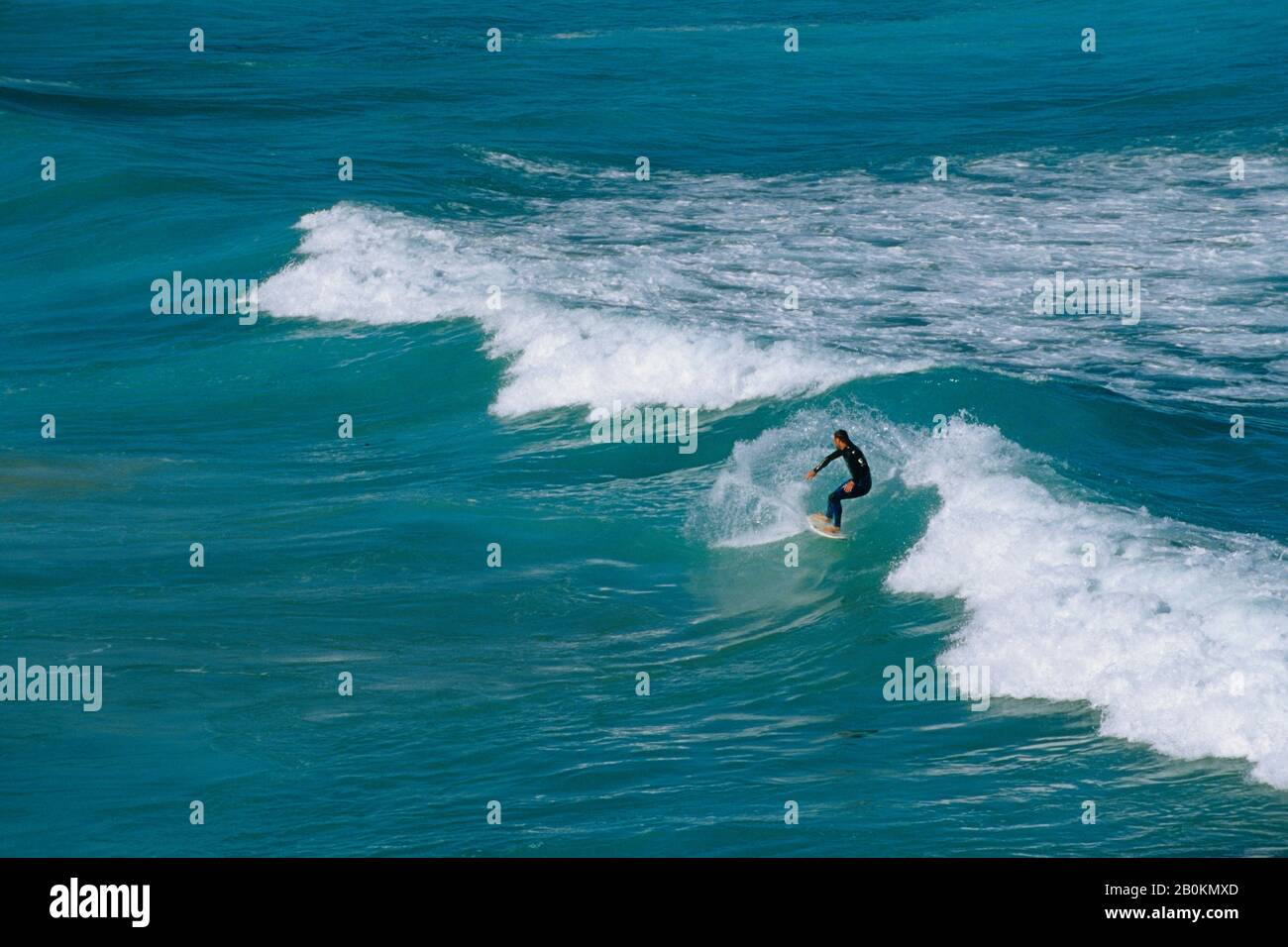 AUSTRALIA, SYDNEY, BONDI BEACH, MAN SURFING Stock Photo - Alamy
