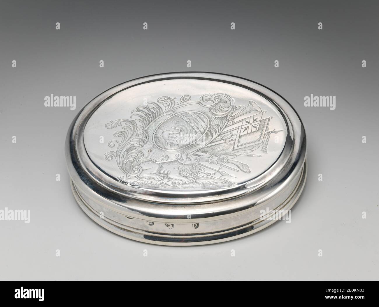 Edward Cornock, Tobacco box, British, London, Edward Cornock (active ...