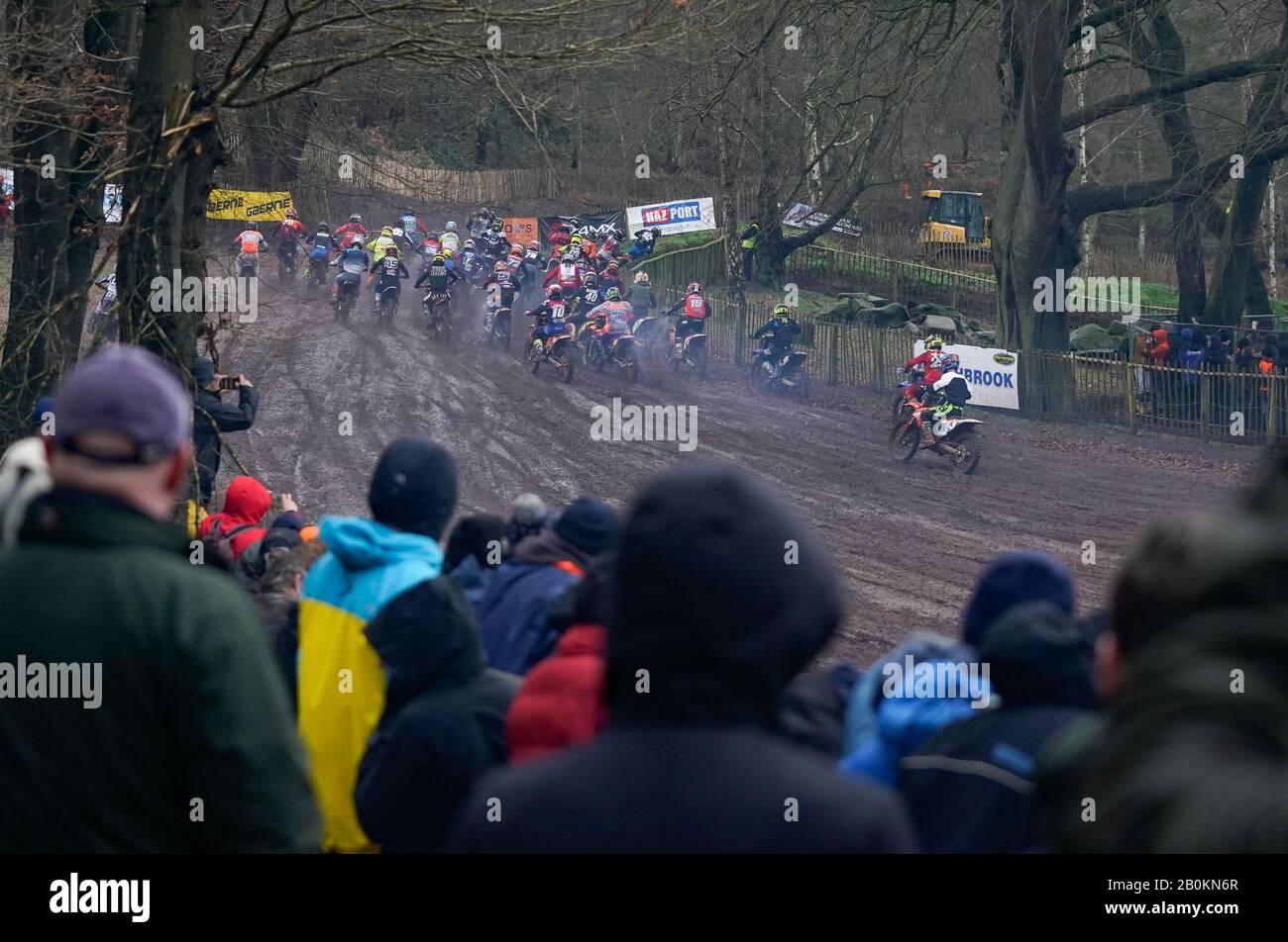 Motocross riders during race hi-res stock photography and images - Alamy